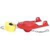Korky Toilet Flapper, Red, Adjustable 2004BP | Zoro