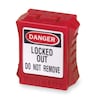 Master Lock Plug Lockout, Red, 5/16 In.D S2005 | Zoro