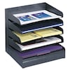Safco Letter Tray/File Holder, 5, Comp 3127BL | Zoro