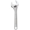 Channellock Adj. Wrench, 8", 1-3/16" Cap., Chrome 808W | Zoro
