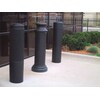 Zoro Select Bollard Cover, 6 In Dia., 52 In H, Black ARCH-BK-6-52-S | Zoro