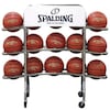 Spalding Basketball Rack, Chrome 411-602 | Zoro.com