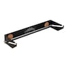 Pig PIG Wall-Mount Mat Roll Dispenser, Black MAT293 | Zoro