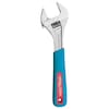 Channellock Adj. Wrench, 10", 1-13/32" Cap., Chrome 810WCB | Zoro