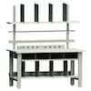Benchpro Premium Packaging Bench Set, 72inWx36inD RPACK3672 | Zoro.com