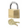 Master Lock Padlock, Solid Brass 140D | Zoro