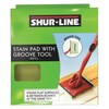 Shur-Line Staining Pad, 7-5/8 in.L, Green 2007091 | Zoro