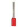 Panduit Ferrule, 18 AWG, PP, 5/8in., PK500 FSD77-12-D | Zoro