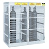 JUSTRITE Gas Cylinder Cabinet,60x32,Capacity 20 (23007) | Zoro
