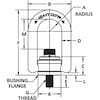 Adb Hoist Rings Heavy Duty Hoist Ring, 8000 lb. WLL 33101 | Zoro