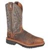 Justin Original Workboots Size 8-1/2 Men's Western Boot Steel Work Boot ...