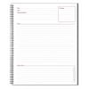 Cambridge 8-1/2" x 11" Black Meeting Notebook 0613208 | Zoro