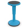 Mooreco Grow Stool, Height Adjustable, Tall, Blue 50970-BLUE | Zoro