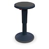 Mooreco Grow Stool, Height Adjustable, Tall, Navy 50970-NAVY | Zoro
