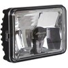 Maxxima Low Beam Headlight, LED, 4" Diameter, Black VHL-4X6DRL | Zoro