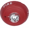 System Sensor Strobe, Marked Fire Strobe, Red SCRL | Zoro