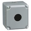 Schneider Electric Pushbutton Enclosure, 30mm, 1 Hole, Al 9001KY1 | Zoro