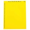 Brady Sign & Label Blanks, Ylw, Polyester, PK25 12905 | Zoro
