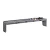 Tennsco Electrical Shelf Riser, 60x10-1/2x12, Gray RE-1060 MED GREY | Zoro