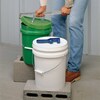 Zoro Select Pail Opener, Steel Bucket, Buster Basco BB-50 | Zoro