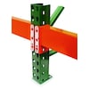 Husky Rack & Wire Pallet Rack Beam 144"Lx2-1/2"Wx6"H, Orange IBH60144 ...