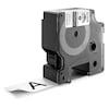 Dymo Label Tape Cartridge, Black/White, Labels/Roll: Continuous 1734524 ...