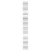 Cosco Alphanumeric Stamp, 6 Bands, 12 Font 038740 | Zoro