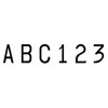 Cosco Alphanumeric Stamp, 6 Bands, 12 Font 038740 | Zoro