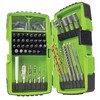 Greenlee 68 Piece Drill Bit Set, 1/4", 5/16", 3/8" DDKIT-1-68 | Zoro