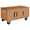 Knaack Jobsite Mobile Workbench, 62" W x 32" D x 34" H, Tan 62 | Zoro